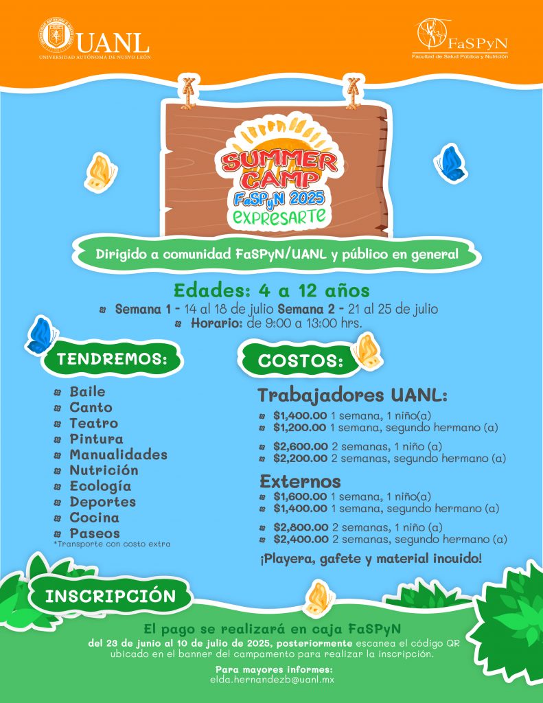 Summer Camp FaSPyN 2025 “Expresarte” - Facultad de Salud Pública y ...